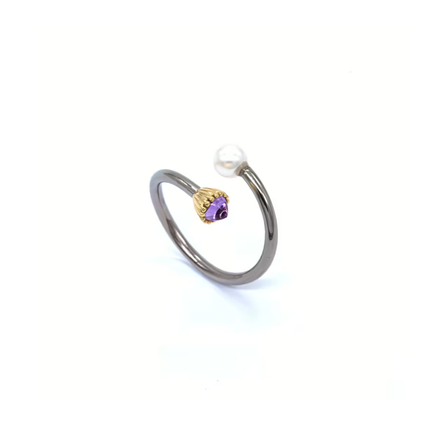 Titanium Perle Ring - Ravior