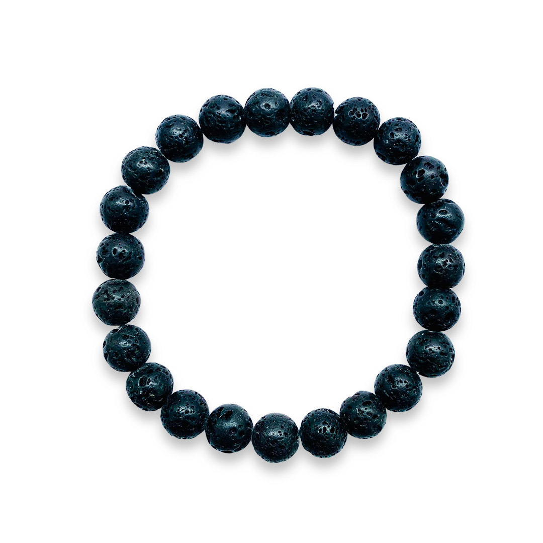 Bead Beacelet - Lava Stone - Ravior